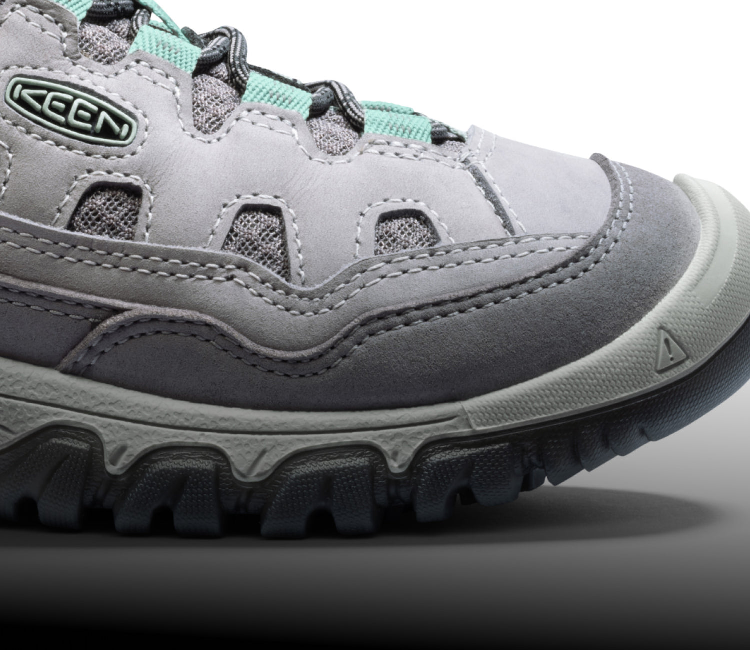 Women's Targhee IV Vent Alloy/Granite Green Leather Hiking Shoe | KEEN ...