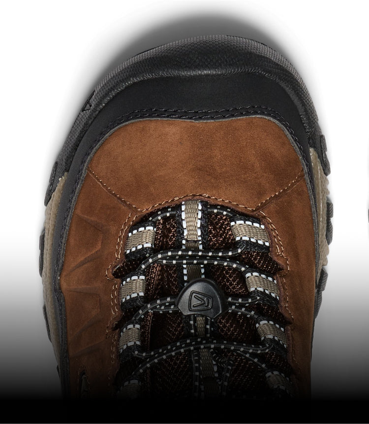 Big Kids' Targhee IV Waterproof Hiking Boot | Bison/Brindle | KEEN Footwear