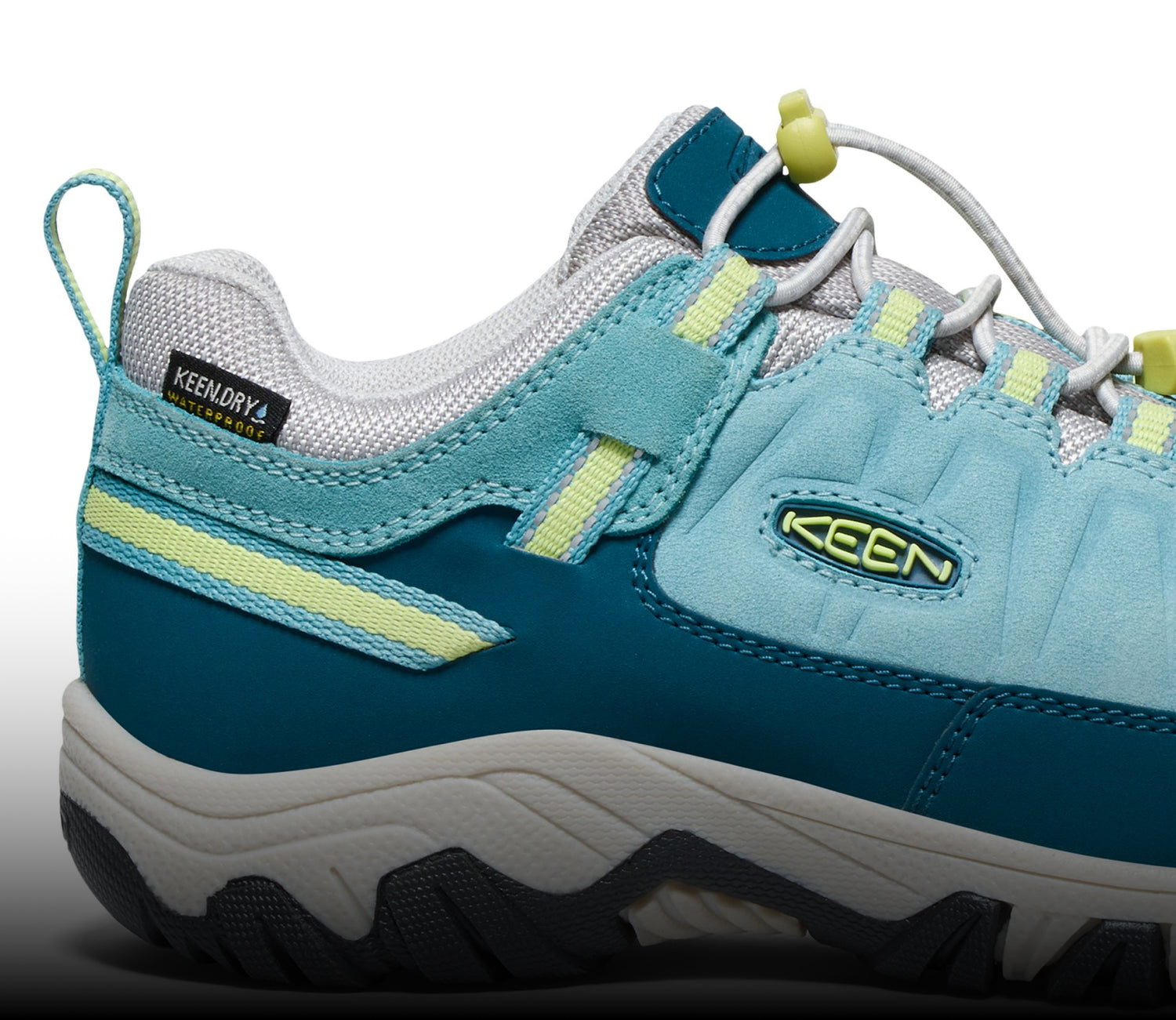 Big Kids' Targhee IV Waterproof Hiking Shoe | Reef Waters/Daiquiri Gre ...