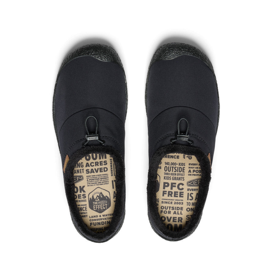 Men's Howser III Slide | Black/Black Recycled | KEEN Footwear