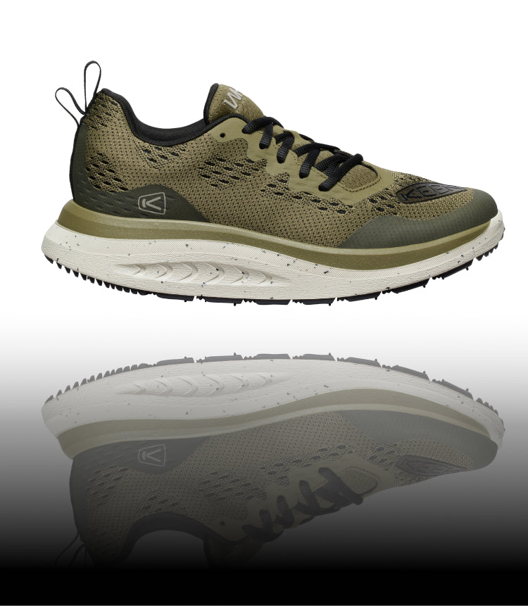Men's WK400 Walking Shoe | Olive/Black | KEEN Footwear