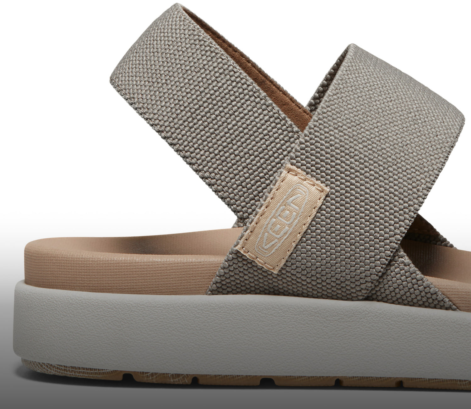 Women's Brown Stretch Sandals - Elle Backstrap | KEEN Footwear