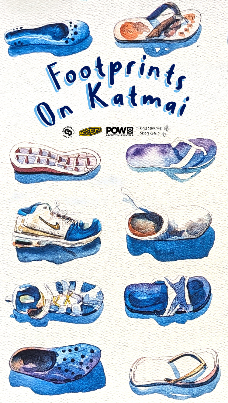 Footprints on Katmai | KEEN Footwear