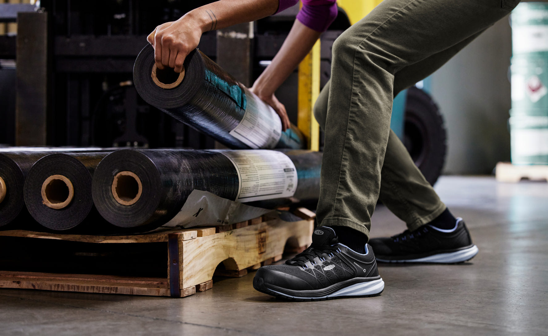 Women's Vista Energy ESD Work Shoes | Black | KEEN Footwear