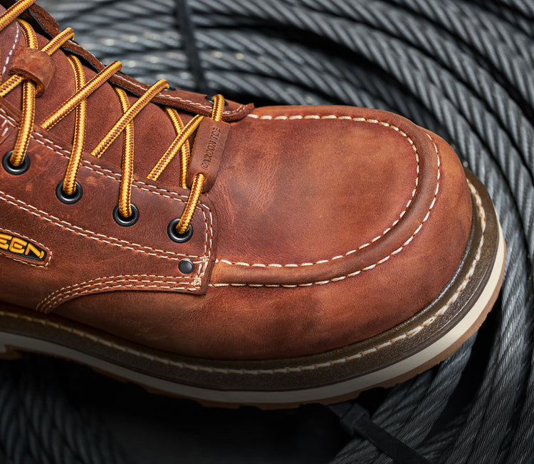 Men's Cincinnati 6" 90° Heel Work Boot | Tuscan Red | KEEN | KEEN Footwear