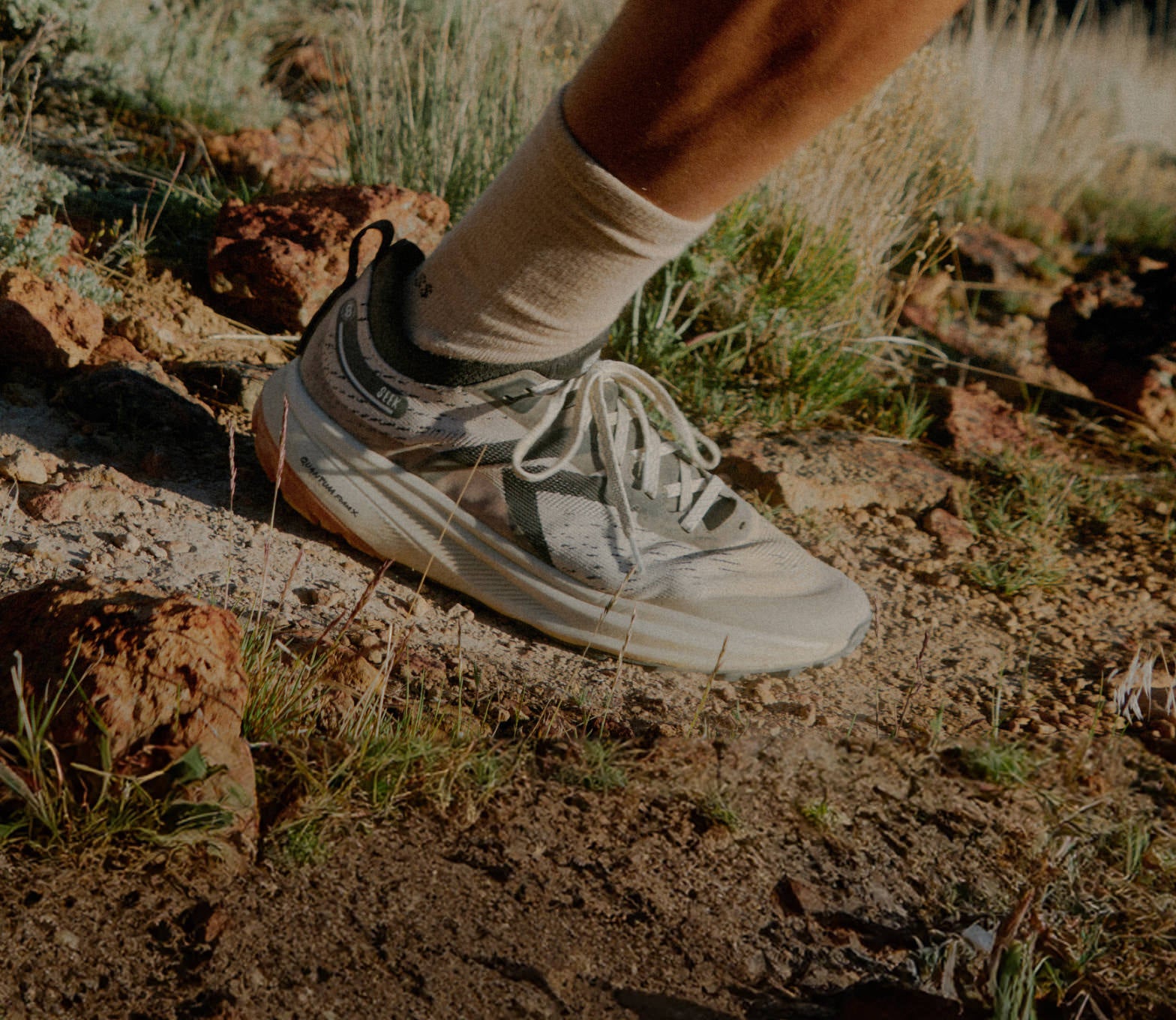 Women's Seek Trail Running Shoe | Safari/Black | KEEN Footwear