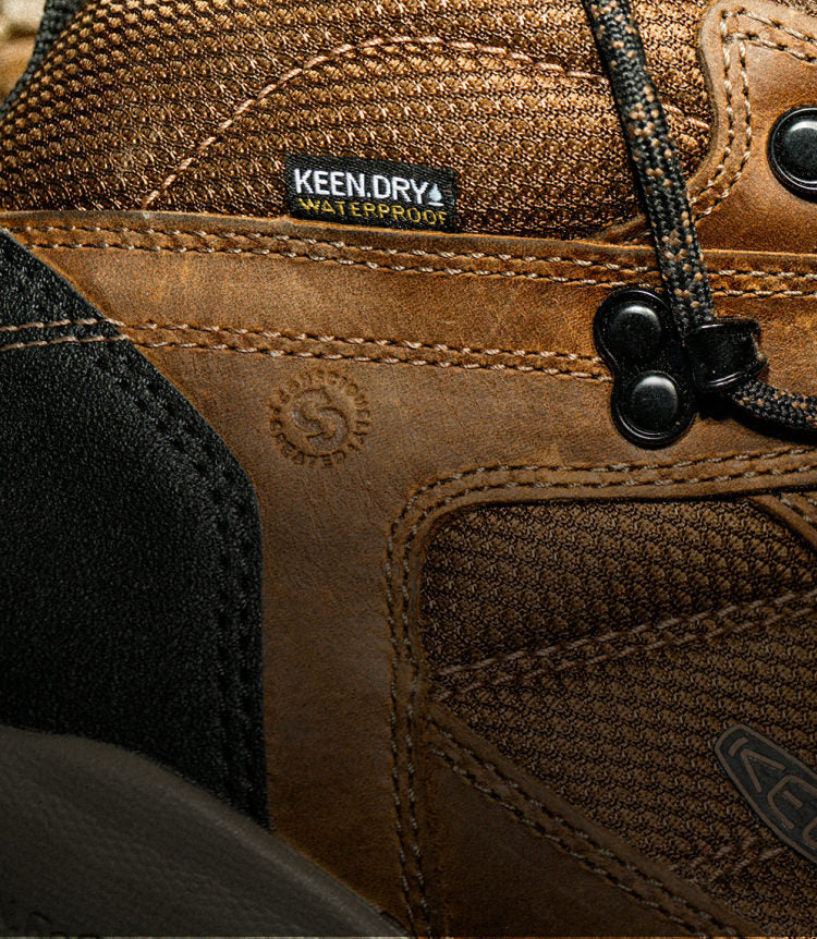 Men's Skokie Waterproof Work Boot (Carbon Toe) | Camo/Black | KEEN Footwear