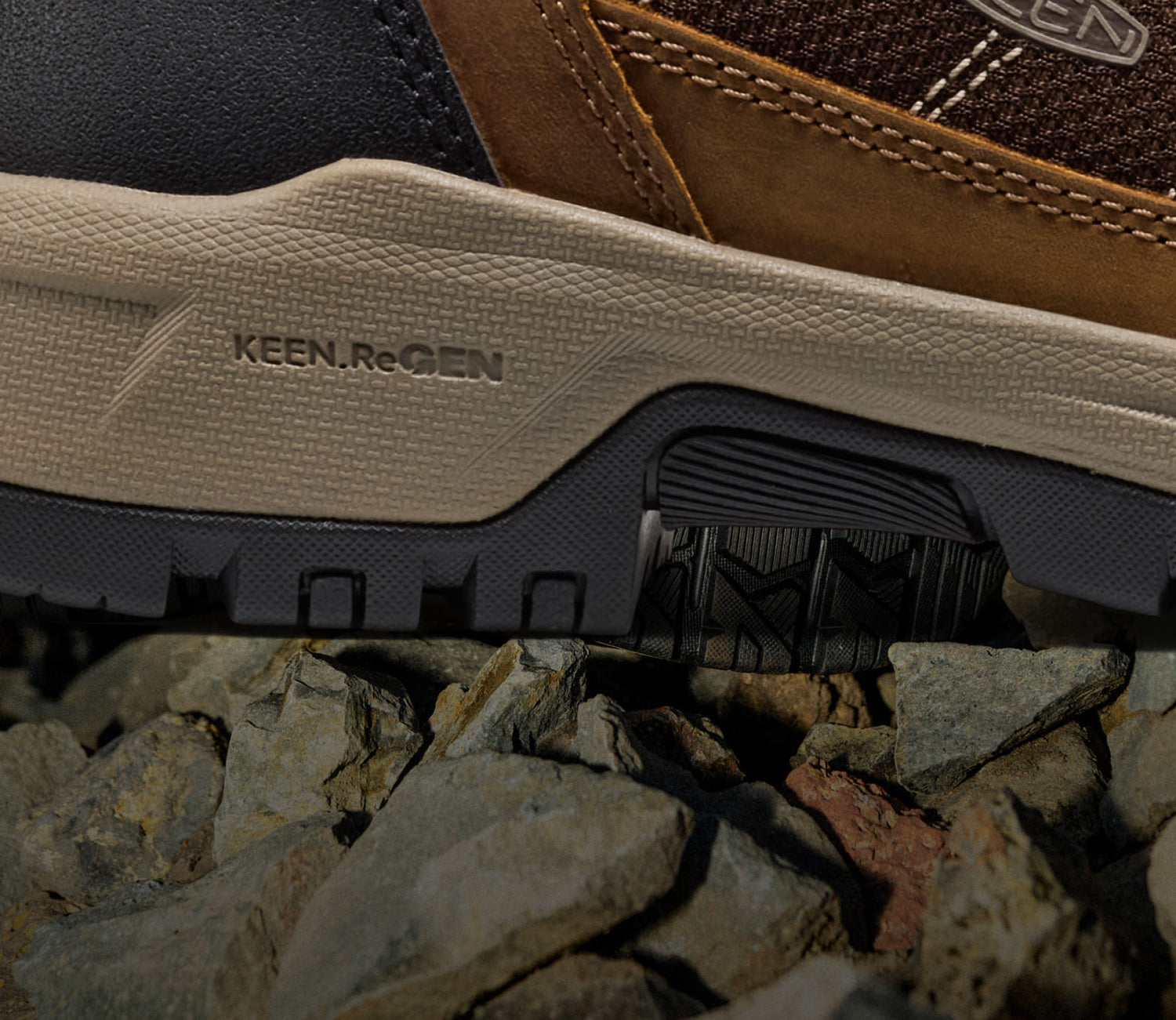 Women's Skokie Waterproof Work Boot (Soft Toe) | Bison/Black | KEEN ...