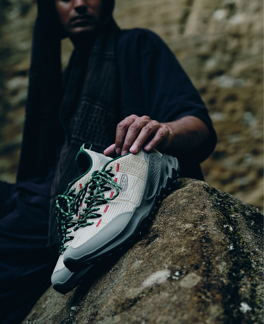 Men's Jasper Zionic ELNEST Sneaker | Elnest Vapor/Alloy | KEEN