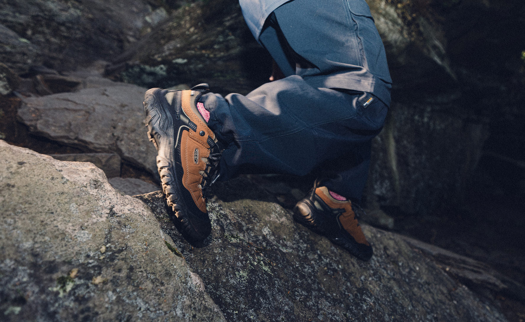 Men's Targhee IV Waterproof Hiking Shoe | Sea Turtle/Roasted Pecan