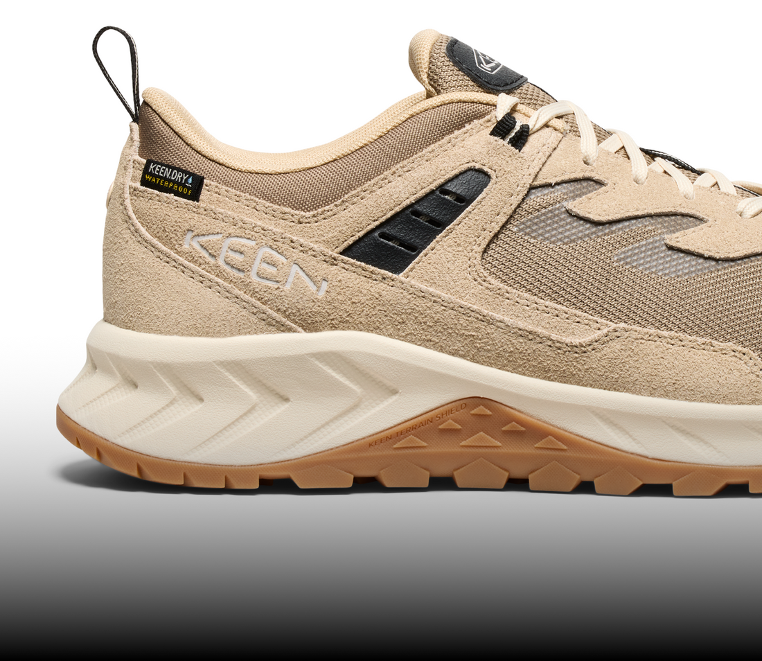 Men's Hightrail Waterproof Wide Hiking Shoe | Brindle/Birch | KEEN Footwear