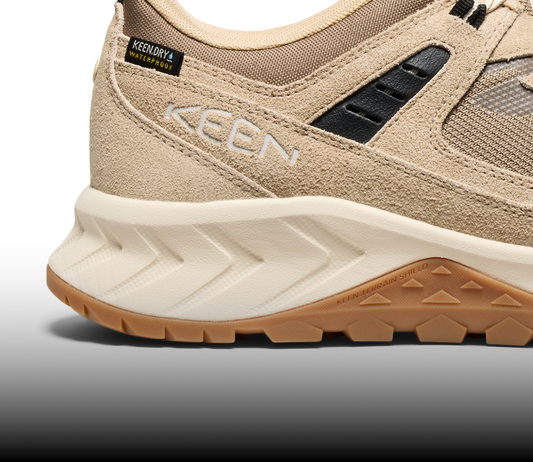 Men's Hightrail Waterproof Wide Hiking Shoe | Brindle/Birch | KEEN Footwear