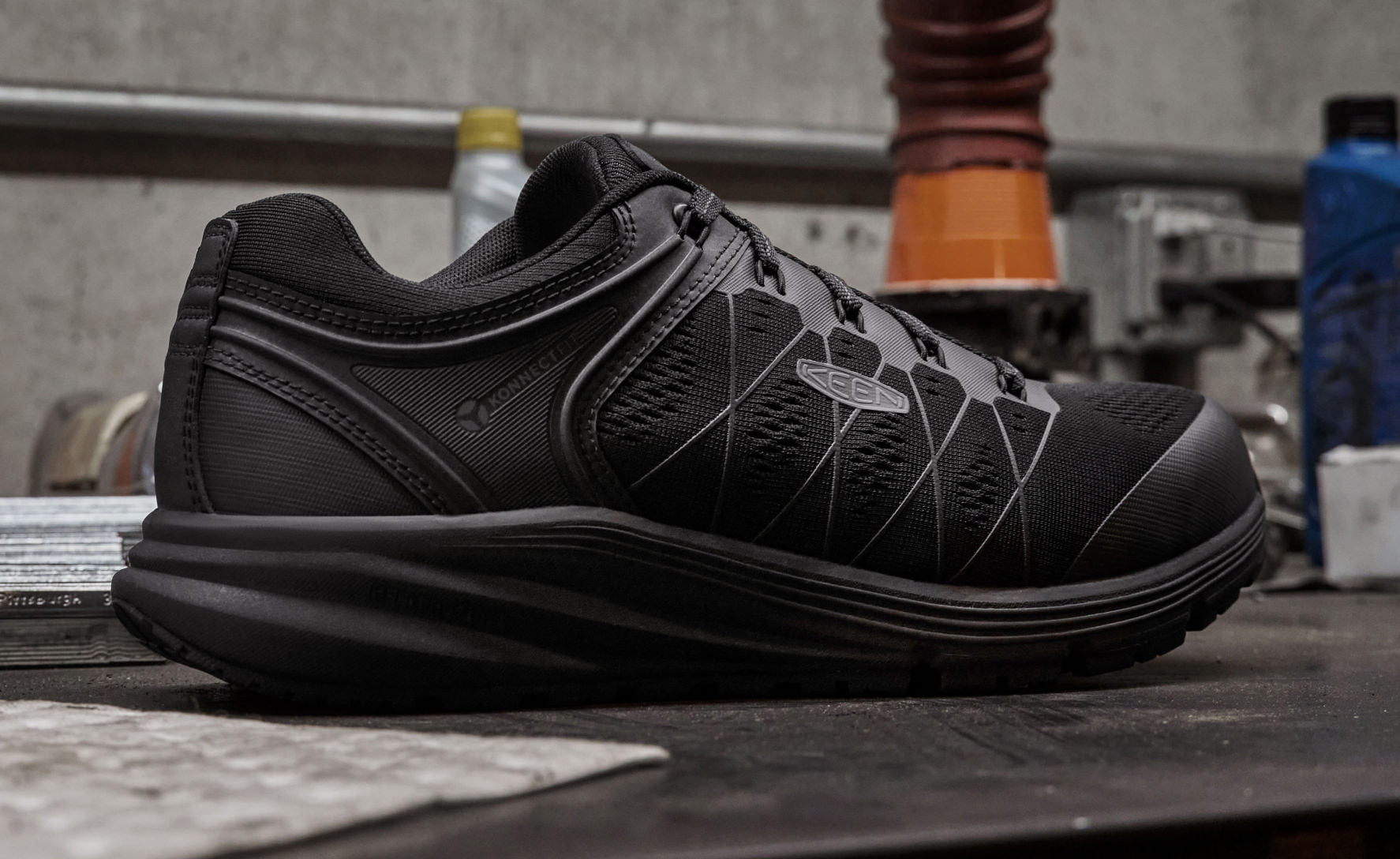 Men's Work Sneakers | Raven/Black | KEEN Footwear